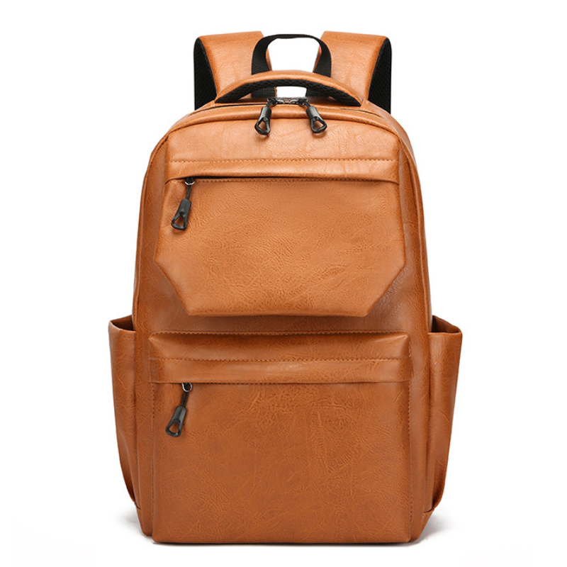 Style PU Leather Fashion Mens Backpack | Aodour PK